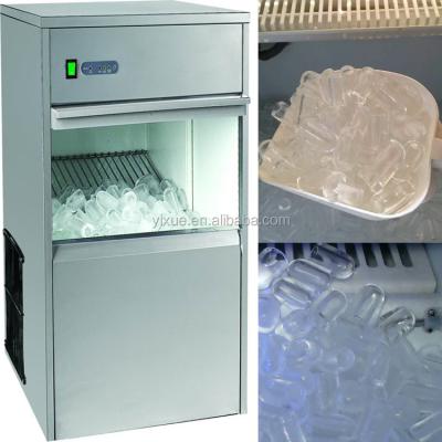 China 50KG Bullet Ice Maker Machine 220V Commercial with Danfoss Compressor for sale