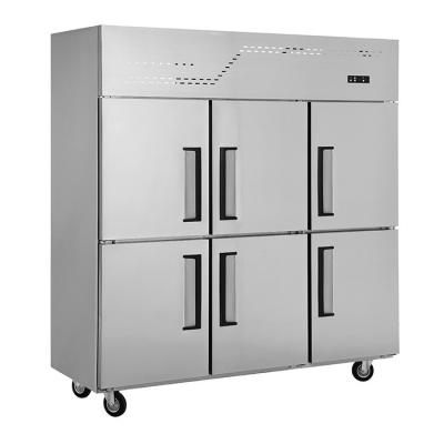Cina congelatore di frigorifero commerciale di acciaio inossidabile 650W per la cucina in vendita