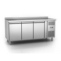 China Three Door 0.8m Under Counter Deep Freezer For Cafeteria for sale