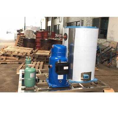 Cina 316 macchina per ghiaccio del fiocco dell'acqua di mare di acciaio inossidabile 22.4KW in vendita
