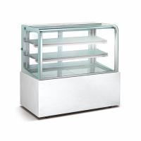 China Three Layer Glass Marble Finish CE Bakery Display Cooler for sale
