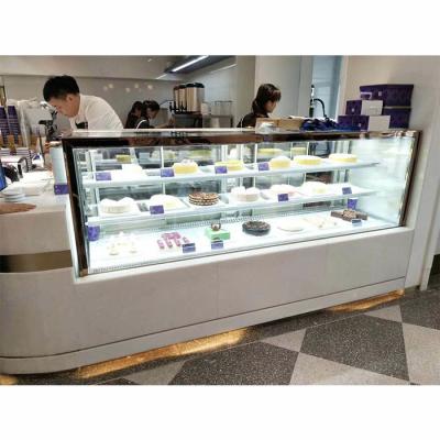China Cake Display 760W 3 Tier Commercial Fridge Freezer for sale