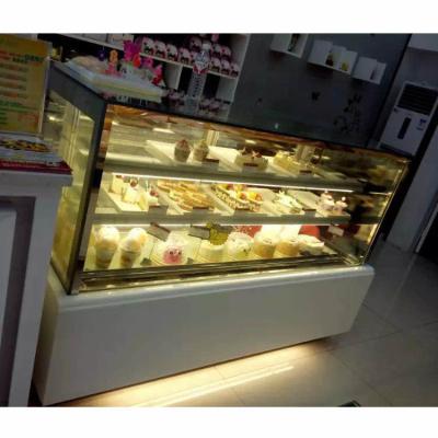 China Cake Display 760W 3 Tier Commercial Fridge Freezer for sale