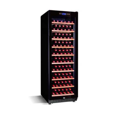 Cina Il CE ha munito il frigorifero di cardini di vetro dell'esposizione del vino delle bottiglie della porta 110 in vendita