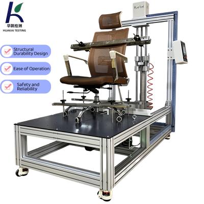 China Office Chair Strength and Load-Bearing (Backrest) Testing Machine Chair Stability and Structural Strength Testing Machine for sale