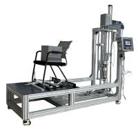 China Touchscreen Office Chair Backrest Frame Durability Testing Machine Office Chair Backrest Fatigue Testing Machine for sale