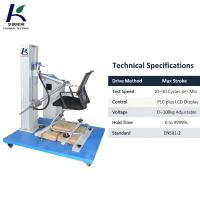 China Office Chair Back Durability Fatigue Tester | Backrest Push Pull Endurance Testing Machine | EN 581-2 for sale