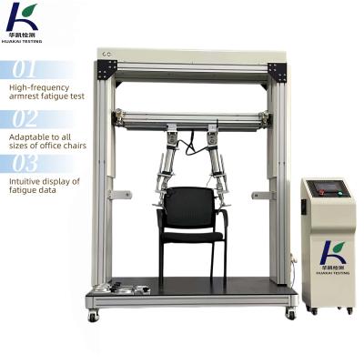 China Office Chair Armrest Durability Fatigue Testing Machine Factory Price Professional Furniture Testing Machine for sale