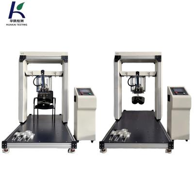 China Touch Screen Controlled Chair Backrest & Seat Surface Tester Comprehensive Office Chair Cyclic Compression Testing Equipment for sale
