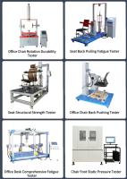 China High Precision Office Chair Tester Forward Push and Repeated Pull Back Testing Machine for sale