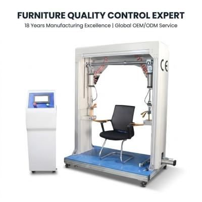 China Chair Armrest Cyclic Fatigue Testing Machine Computer Control Furniture Reliability Test Solution for sale