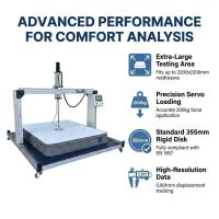 China Computerized Mattress Compression Firmness Testing Machine Auto Data Recording & Report Printing CE Certified for sale