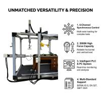 China Intelligent Multi-function Desk Testing Machine Desktop Fatigue Stability Anti-tipping Detector With Data Printing CE Certified for sale