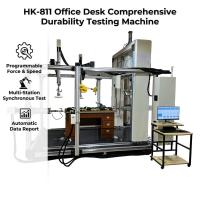 China Intelligent Multi-function Desk Testing Machine Desktop Fatigue Stability Anti-tipping Detector With Data Printing CE Certified for sale
