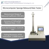 China High Precision Microcomputer Sponge Resilience Tester for Foam Rubber Elasticity Testing for sale