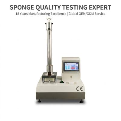 China Professional Polyurethane Foam Resilience Tester Ball Drop Rebound Testing Machine for Furniture Lab for sale