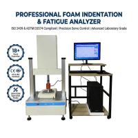 China Touch Screen Servo Foam IFD Indentation Force Deflection Tester ASTM D3574 Sponge Compression Rebound Testing Machine for sale