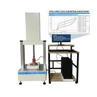 China Touch Screen Servo Foam IFD Indentation Force Deflection Tester ASTM D3574 Sponge Compression Rebound Testing Machine for sale