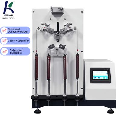 China Luggage Zipper Reciprocating Testing Equipment Zipper Lateral and Tension Reciprocating Pulling Testing Machine for sale
