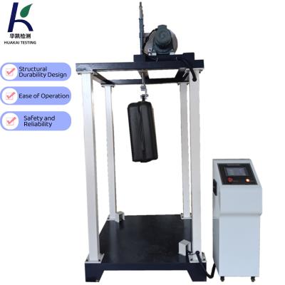 China HUAKAI Full-Automatic Luggage Trolley Handle Jerk, Shock & Vibration Comprehensive Testing Machine for sale