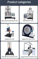 China Double-Wing Luggage Drop Impact Durability Testing Machine; Luggage Drop Testing Machine for sale