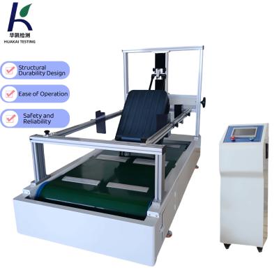 China HUAKAI Luggage Walking Bump Abrasion Tester High-Precision Travel Suitcase Durability Testing Machine IP65 Protection 220V 1000W for sale