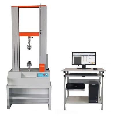 China Double-Column Tensile Universal Testing Machine 220V for Plastic Film Aluminum Alloy Tensile Strength Testing for sale