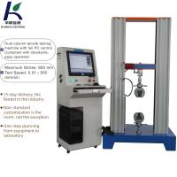 China Computer-controlled Dual-column Universal Tensile Testing Machine Tensile Testing Machine for Plastic and Rubber Materials for sale