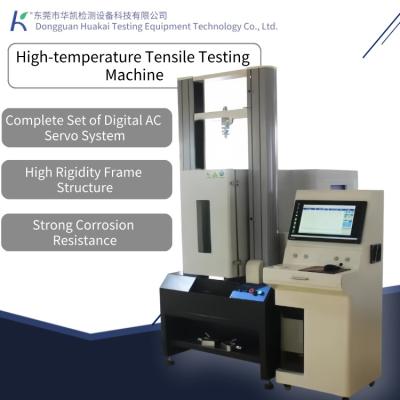 China Electronic Universal Tensile Testing Equipment High-Temperature Chamber Full Computer Control IP65 Protection Load Accuracy for sale