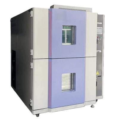 China Dual-Zone Environmental Climate Simulation Test Machine Automatic Thermal Shock Testing Equipment for sale