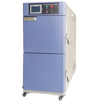 China Two-Chamber Type Thermal Shock Testing Machine Rapid High and Low Temperature Change Testing Machine for sale