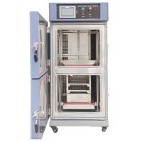 China Two-Zone Environmental Climate Simulation Test Chamber Automatic Thermal Shock Testing Equipment for sale