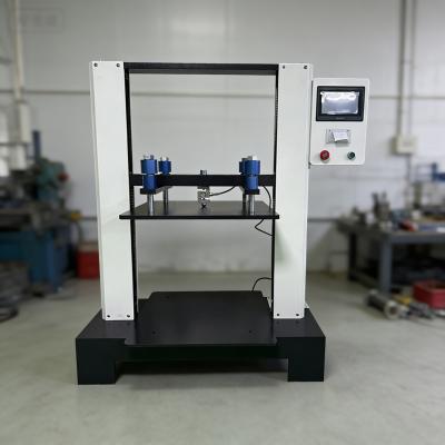 China Servo-controlled Corrugated Box Compressive Strength Tester | Carton Box Compression and Stacking Testing Machine for sale