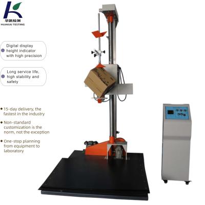 China ISTA Compliant Packaging Free Fall Drop Impact Tester | High-Quality Single-wing Box Packaging Free Fall Testing Equipment for sale