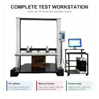 China HK-211 Corrugated Box Compression Tester 2000kg BCT Stacking Load Test Machine with Windows Software for sale