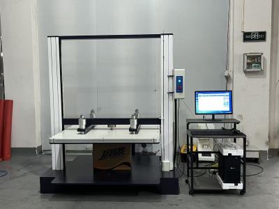 China HK-211 Corrugated Box Compression Tester 2000kg BCT Stacking Load Test Machine with Windows Software for sale