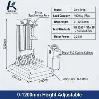 China ASTM D5276 ISTA 1A Zero Drop Tester Package Zero Height Free Fall Impact Testing Machine for Packaging Transport Simulation for sale