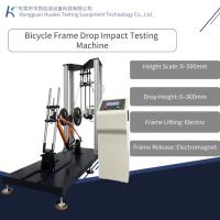 China Bicycle Frame Drop Impact Testing Machine - PLC Controlled Frame and Fork Impact Resistance Tester for sale