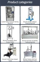 China Bicycle Frame Drop Impact Testing Machine - PLC Controlled Frame and Fork Impact Resistance Tester for sale