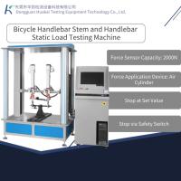 China High Precision Bicycle Handlebar Stem Static Load Testing Machine -- PLC Controlled Fatigue Strength Tester for sale