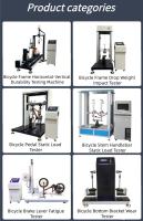 China High Precision Bicycle Handlebar Stem Static Load Testing Machine -- PLC Controlled Fatigue Strength Tester for sale