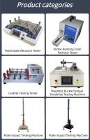 China Leather Rubbing Color Fastness Tester for sale
