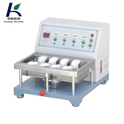 China SATRA PM34 Maeser Leather Dynamic Waterproof Tester Water Penetration Testing Machine for sale