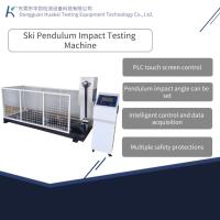 China Factory-Direct PLC Touchscreen-Controlled Ski Pendulum Impact Testing Machine with Protection and Adjustable Pendulum Arm for sale