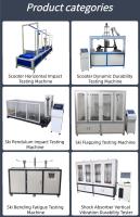 China High-Precision Scooter Horizontal Impact Testing Machine and Scooter Obstacle Collision Durability Testing Machine for sale
