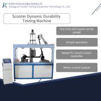 China High-Precision Dynamic Durability and Endurance Testing Equipment for Scooter Obstacle Testing for sale