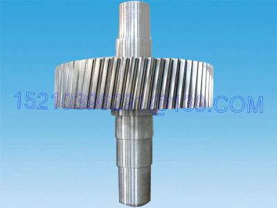 China Gear Shafts 1700mm Long Pinion Machining Metal Parts , spur gear shaft for sale