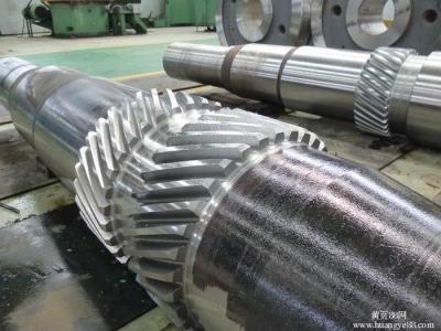 China Steel Forged Hobbed Shafts of Mining Truck , Quenching Forged Steel Hobbed Shafts for sale