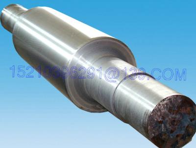 China Customized Large Forged Steel Shafts Teeth Grinding 20CrNi2MoA , forging flange shaft for sale