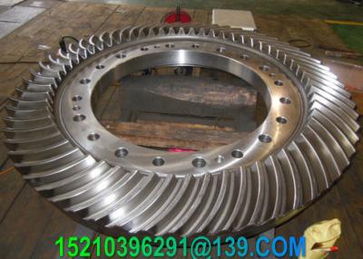Cina Ingranaggi lavoranti di CNC della scatola di riduzione, ingranaggi conici di spirale al suolo marina del dente in vendita